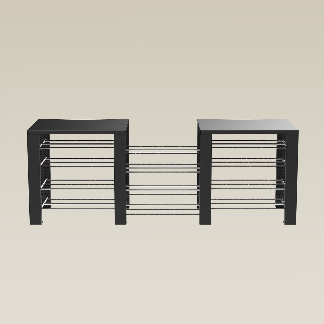 Double ShortThrone with 12 shelves – BoxKing