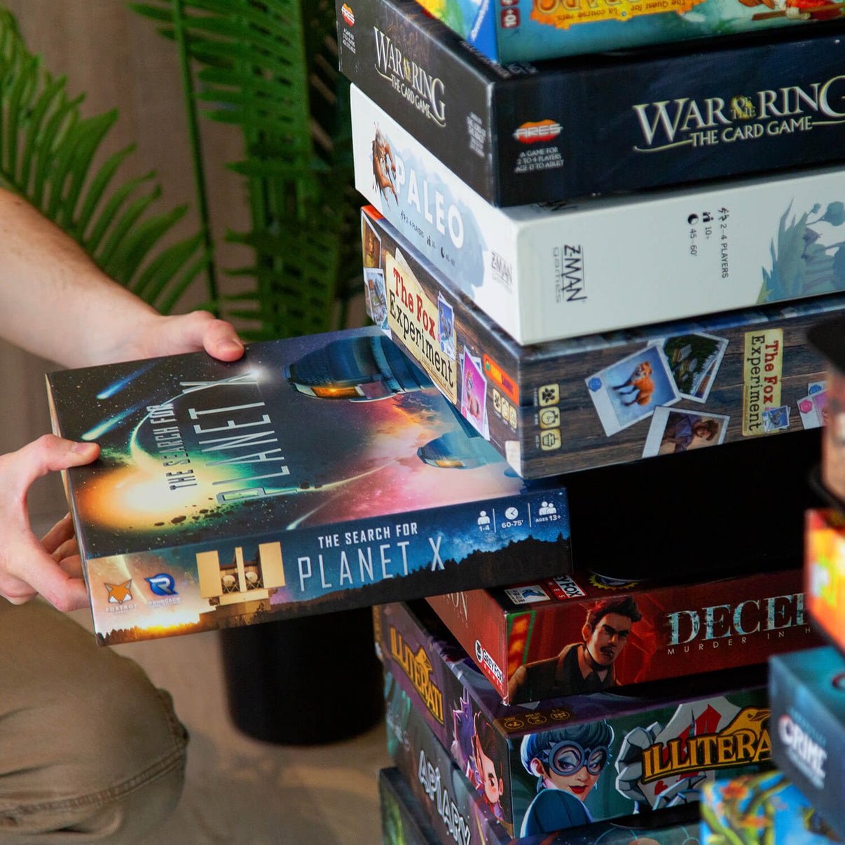 GamePillar – 155cm Adjustable Board Game Storage Tower – BoxKing